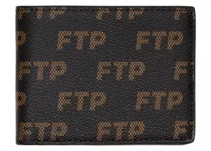 FTP Logo Repete Wallet - Brown