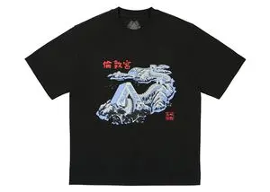 PALACE Great Wall Of Trina Tee Shirt - Black