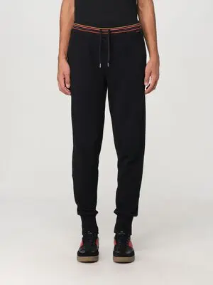 Paul Smith Joggers With Striped Waistband - Black 1