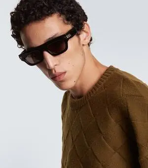 Bottega Veneta Bold Square Sunglasses