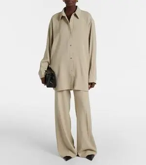 Tove Rumer Wool-blend Shirt