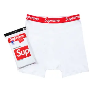 Supreme X Hanes Boxer Briefs - White