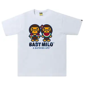 A BATHING APE Color Camo Milo Water Melon Summer Tee