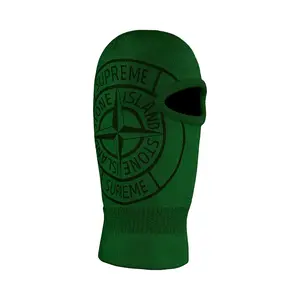 Supreme X Stone Island Glow Knit Balaclava - White