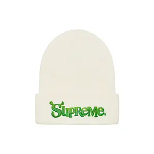 Supreme Shrek Beanie 'white' White