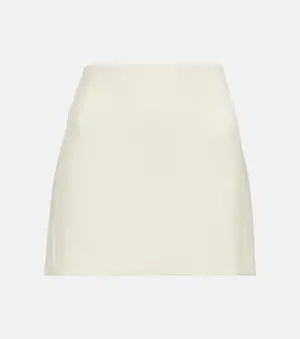 Wardrobe.NYC Virgin Wool Mini Skirt