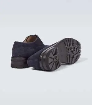 Manolo Blahnik Norton Suede Brogues