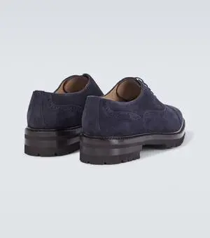 Manolo Blahnik Norton Suede Brogues