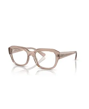 Ray-ban Ray-Ban Leonid Optics Eyeglasses Transparent Light Brown
