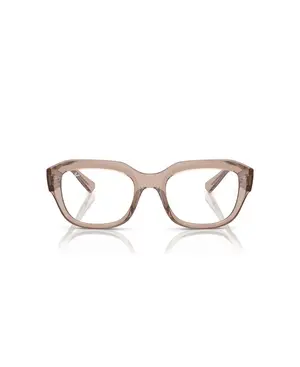 Ray-ban Leonid Optics Eyeglasses - Transparent Light Brown