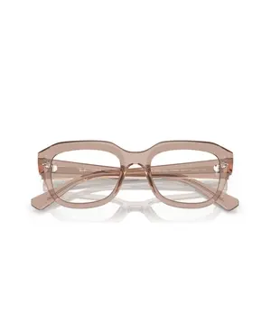 Ray-ban Leonid Optics Eyeglasses - Transparent Light Brown