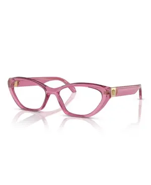 Versace Versace VE3356 Eyeglasses Transparent Light Pink