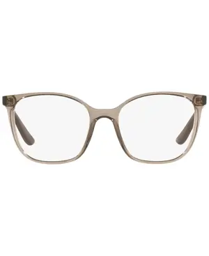 VOGUE EYEWEAR Rectangle Eyeglasses - Transparent Brown
