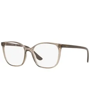 VOGUE EYEWEAR Vo5356 Rectangle Eyeglasses - Transparent Brown