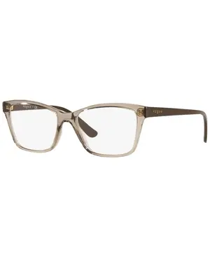 VOGUE EYEWEAR Vogue Eyewear Pillow Frame Eyeglasses Transparent Brown