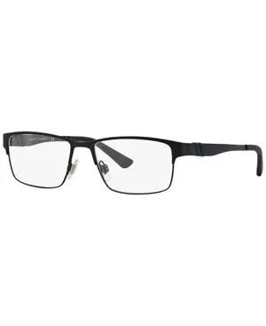 Polo Ralph Lauren Rectangle Eyeglasses - Matte Blac
