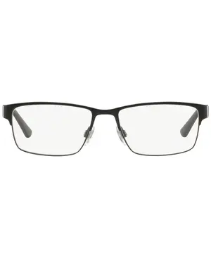 Polo Ralph Lauren Rectangle Eyeglasses - Matte Blac