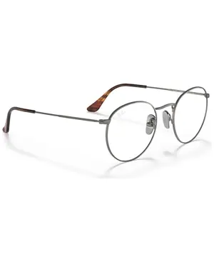 Ray-ban Round Titanium Eyeglasses - Antique Gold
