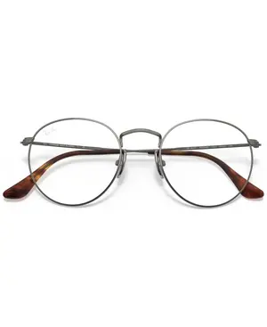 Ray-ban Round Titanium Eyeglasses - Antique Gold