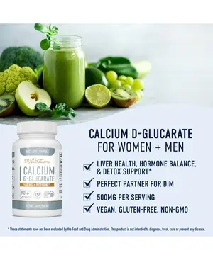 SMNUTRITION Calcium D-glucarate Capsules
