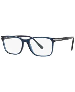 Prada Rectangle Eyeglasses Blue Crystal