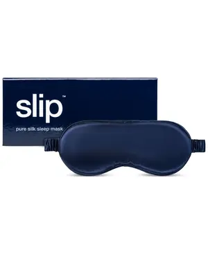 Slip Pure Silk Sleep Mask Navy Blue