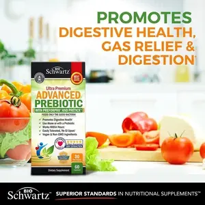BIOSCHWARTZ Advanced Prebiotic 60 Capsules