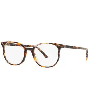 Ray-ban Elliot Eyeglasses - Brown And Gray Havana