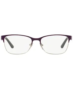 VOGUE EYEWEAR Vo3940 Square Metal Eyeglasses - Plum