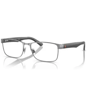 Polo Ralph Lauren Rectangle Eyeglasses - Shiny Gunmetal