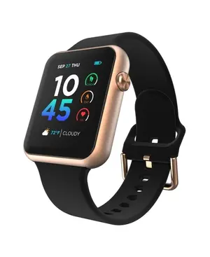 ITOUCH Air 4 Silicone Strap Smartwatch 41mm Black