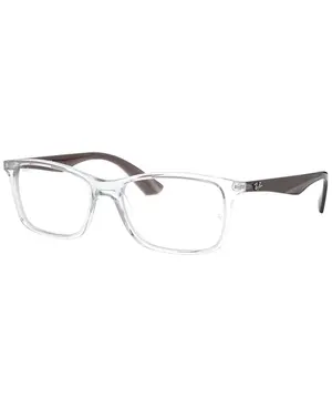 Ray-ban Ray-Ban Unisex Square Eyeglasses Clear