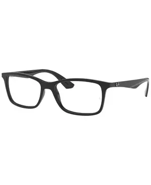 Ray-ban Ray-Ban Unisex Square Eyeglasses Top Black