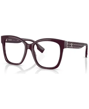 Burberry Burberry Square Eyeglasses Bordeaux