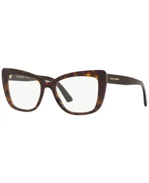 Dolce & Gabbana Dolce&gabbana DG3308 Cat Eye Eyeglasses Brown