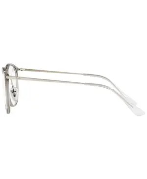 Ray-ban Rb7140 Square Eyeglasses - Trasparent Gray
