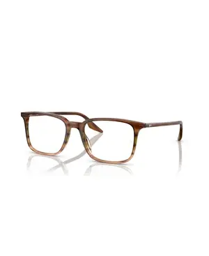 Ray-ban Ray-Ban Eyeglasses Striped Brown  Green