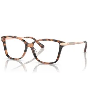Michael Kors Michael Kors Eyeglasses Round Frame Pink Tortoise