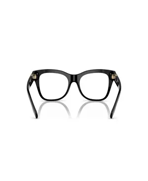 Burberry Square Frame Eyeglasses - Black