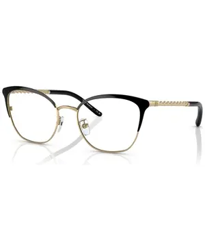 Tory Burch Eyeglasses - Shiny Gold,black