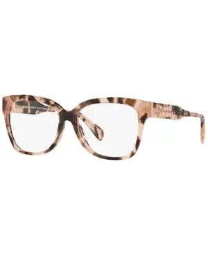 Michael Kors Palawan Square Eyeglasses - Pink Tortoise