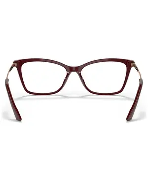 Dolce & Gabbana Rectangle Eyeglasses - Bordeaux