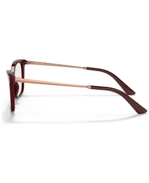 Dolce & Gabbana Rectangle Eyeglasses - Bordeaux