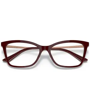 Dolce & Gabbana Rectangle Eyeglasses - Bordeaux