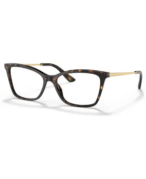 Dolce & Gabbana Dolce&gabbana Rectangle Eyeglasses Havana