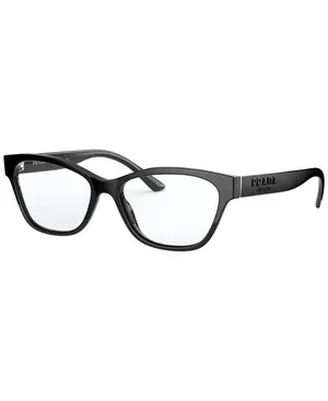 Prada Rectangle Eyeglasses - Black