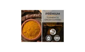 BIOSCHWARTZ Turmeric Curcumin Ginger Gummies High Absorption