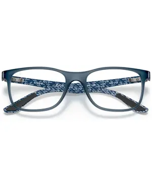 Ray-ban Square Eyeglasses - Matte Blue