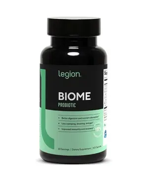 LEGION ATHLETICS Biome Probiotic 30 Servings