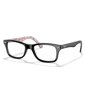 Ray-ban Ray-Ban Unisex Eyeglasses Black On White